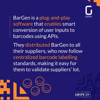 Automated Barcode Generation System in Manufacturing | PDF