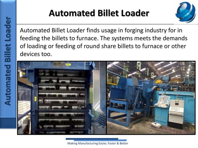 Automated billet loader - ingenious | PPT