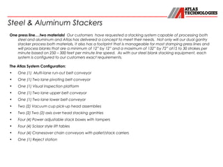 Automated blank stacking | PPT