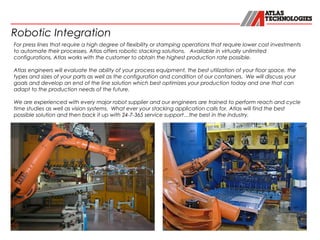 Automated blank stacking | PPT