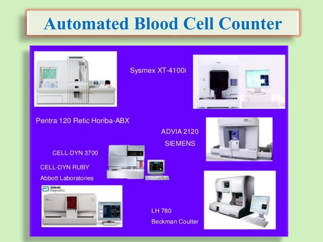 Automated blood cell counter by yasin arafat | PPT