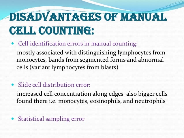 Automated Cell Counters