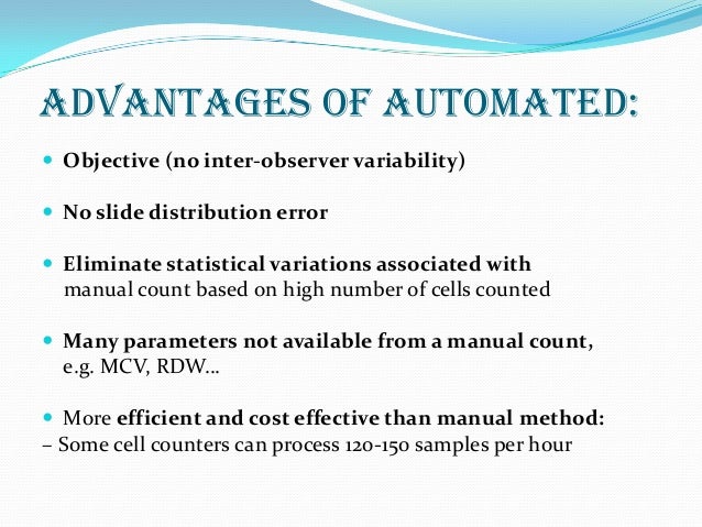 Automated cell counters