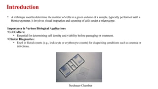 Automated Cell Counting for cell counting | PPTX