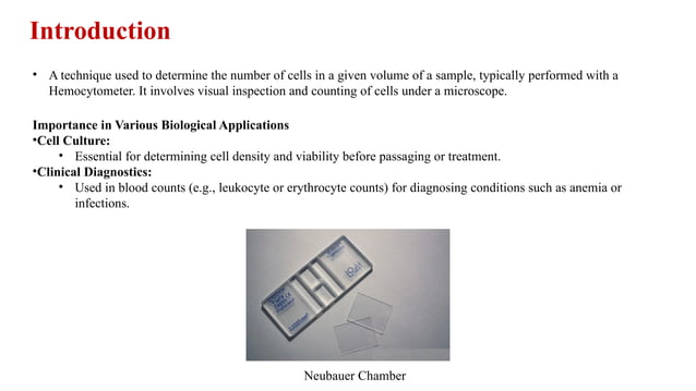 Automated Cell Counting for cell counting | PPTX