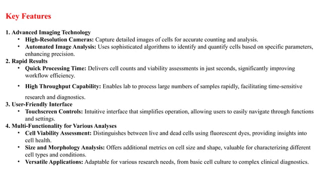 Automated Cell Counting for cell counting | PPTX