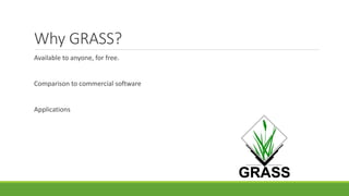 Automated change detection in grass gis | PPTX