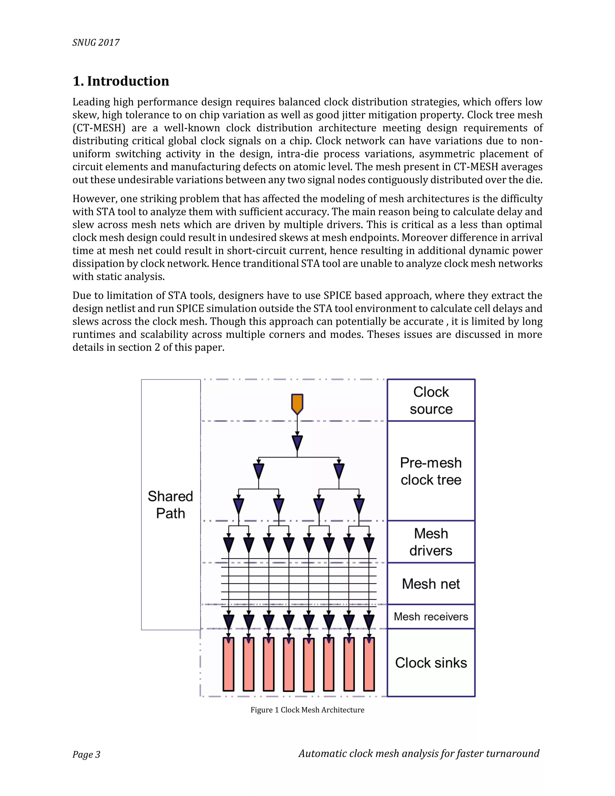 Automated clock mesh analysis for faster turnaround | PDF
