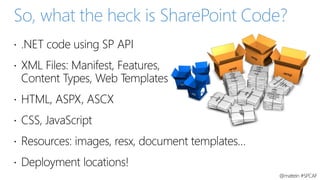 SPSOslo: Automated code quality analysis of SharePoint solutions | PPT