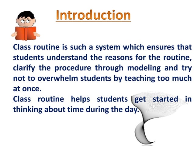 Automated computerized class routine | PPTX