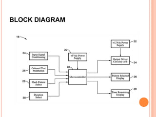 Automated crosswalk warning light system ppt | PPTX