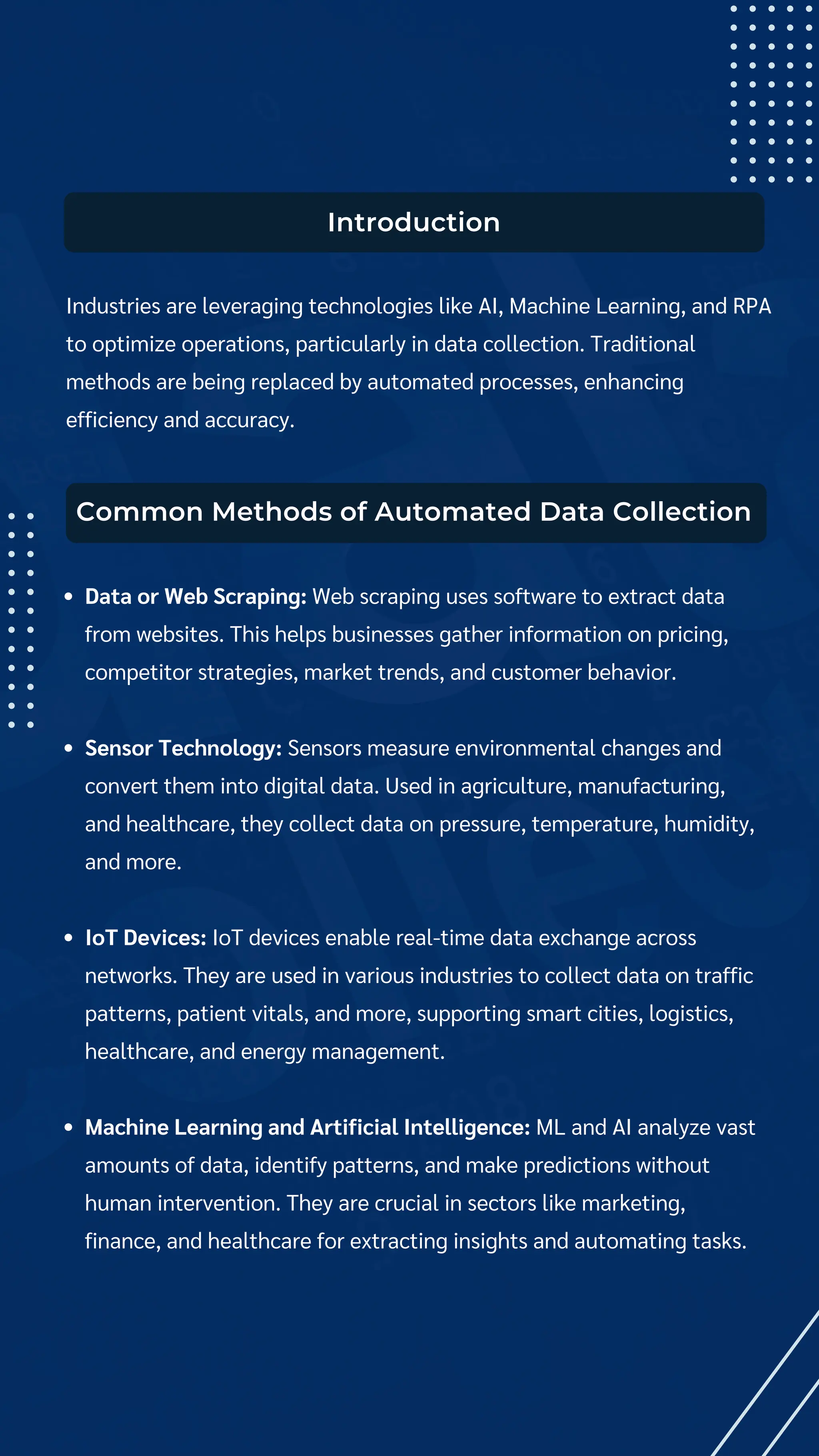 Automated Data Collection Methods and Benefit | PDF Automated Data Collection Methods and Benefit | PDF
