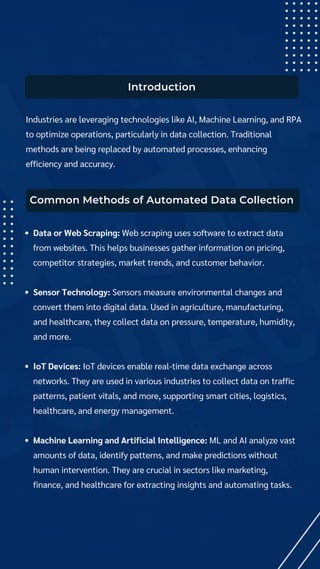 Automated Data Collection Methods And Benefit Pdf Internet Computing