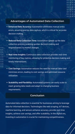 Automated Data Collection Methods And Benefit Pdf Internet Computing