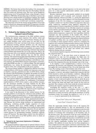 Automated design of multiphase space missions using hybrid optimal ...