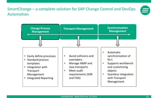 REALTECH Webinar - Automated DevOps and the S4 journey | PPTX
