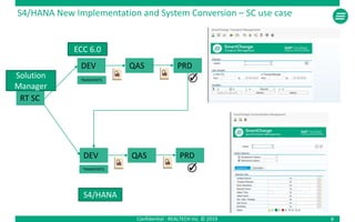 REALTECH Webinar - Automated DevOps and the S4 journey | PPTX