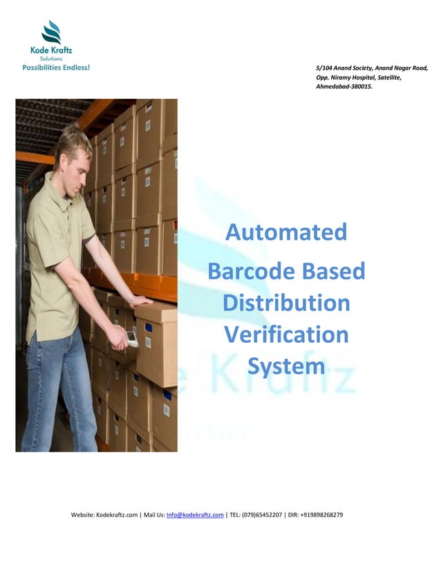 Automated Distribution Verification System Pdf Computer Software