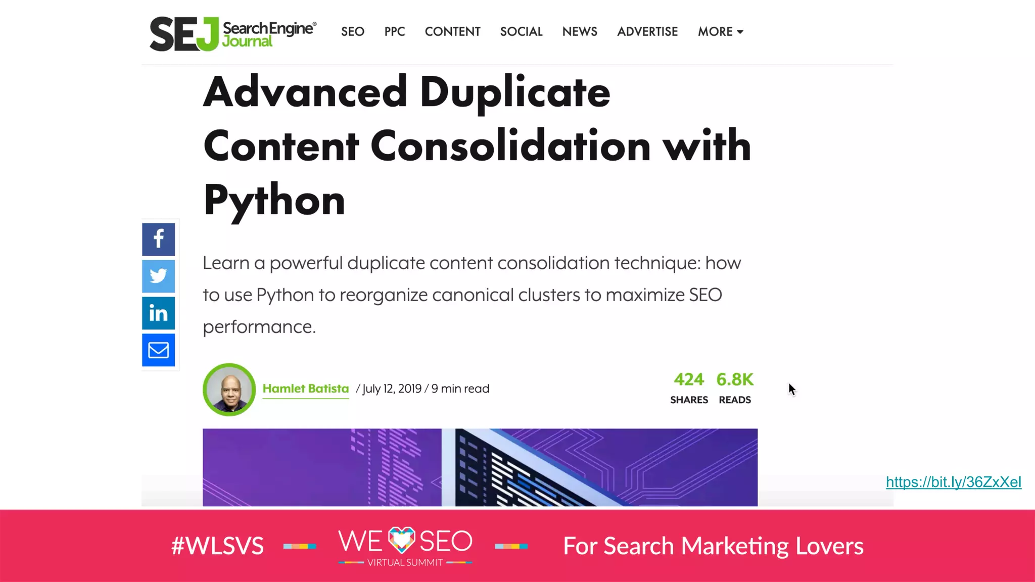 Automated Duplicate Content Consolidation with Google Cloud Functions