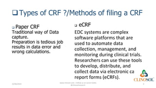 Automated eCRF Development: A Game Changer for Clinical Trials | PPTX