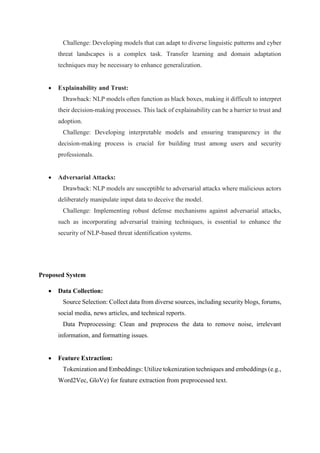 Automated Emerging Cyber Threat Identification and Profiling Based on Natural Language ...