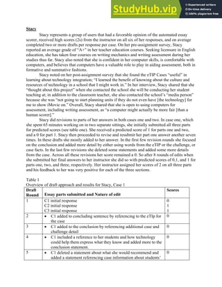Automated Essay Score Predictions As A Formative Assessment Tool | PDF