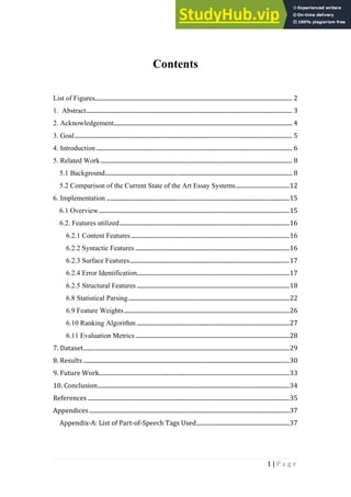 Automated Essay Scoring | PDF