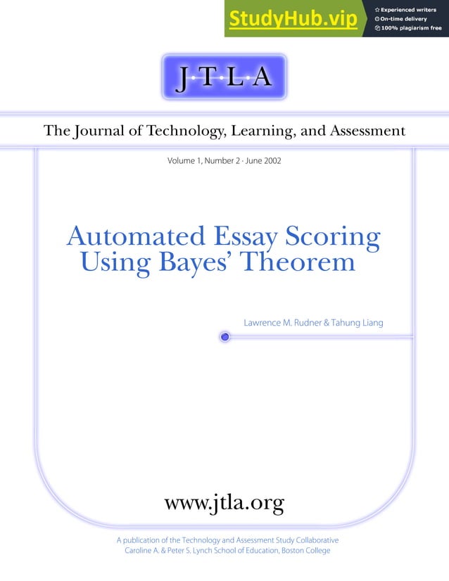 Automated Essay Scoring Using Bayes Theorem.pdf