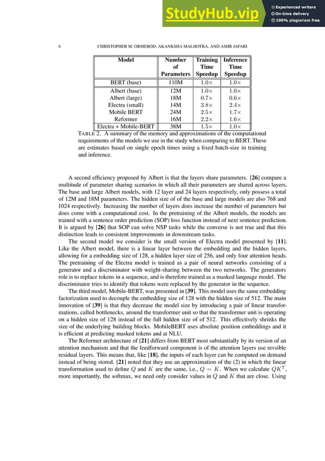 Automated Essay Scoring Using Efficient Transformer Based Language Models Pdf