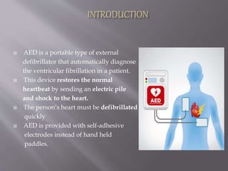AUTOMATED EXTERNAL DEFIBRILLATOR.pptx