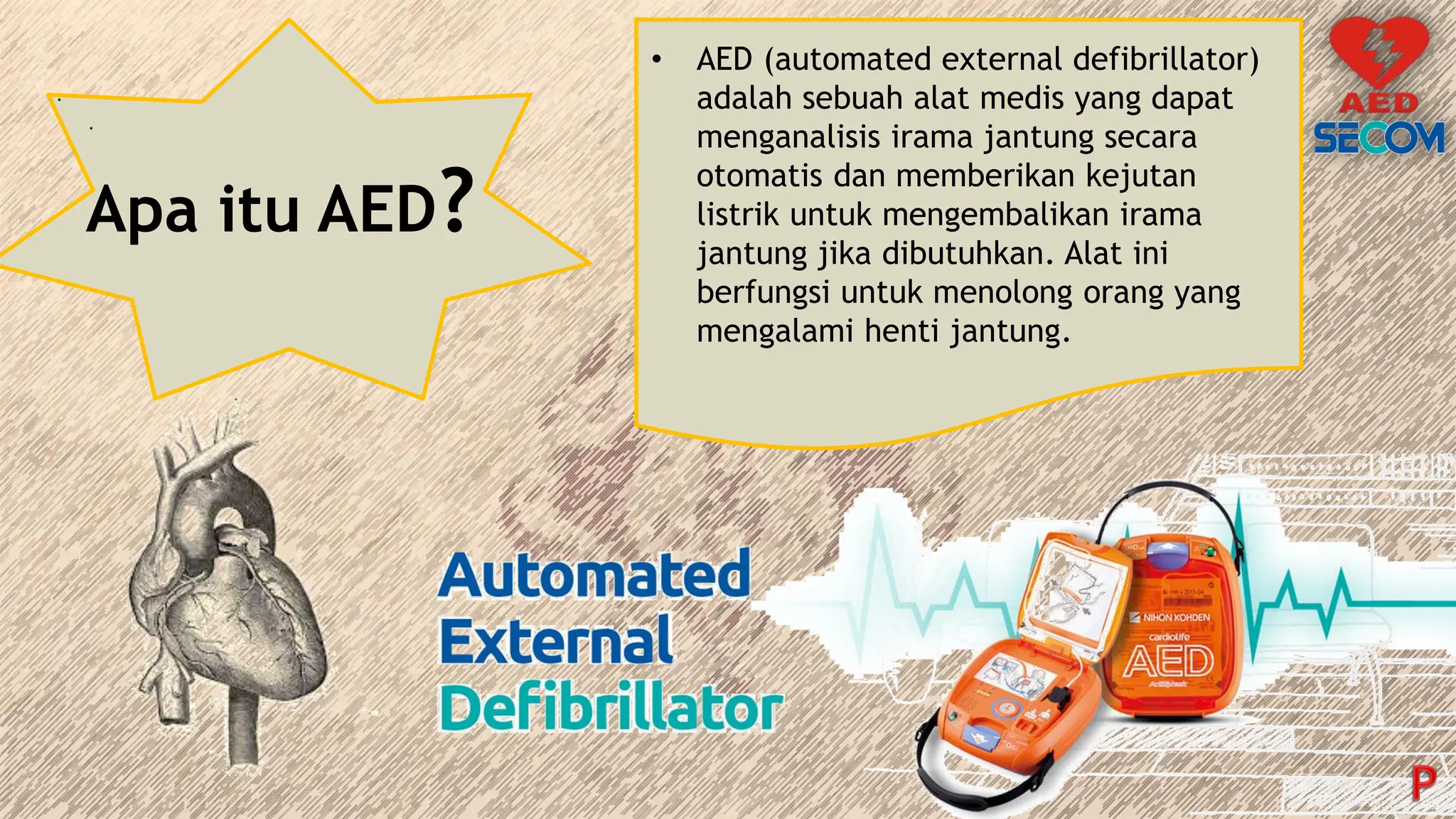 Automated External Defibrillator alat pacu jantung (AED)F | PDF
