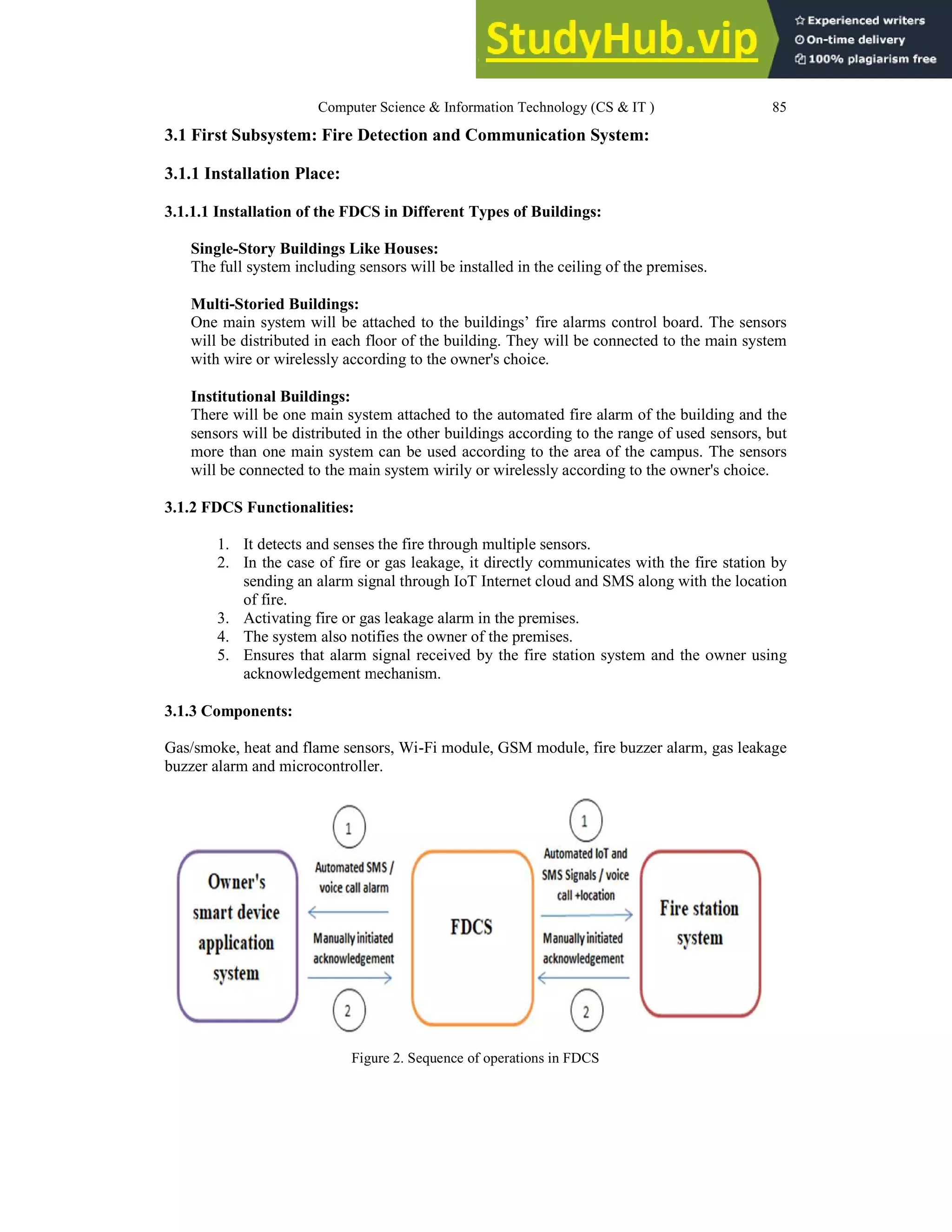 Automated Fault Tolerant Fire Detection And Warning Communicator System Pdf