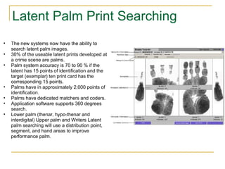 Automated Fingerprint Identification Systems | PPT