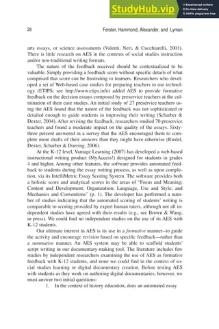 Automated Formative Assessment As A Tool To Scaffold Student ...