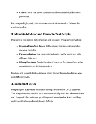 Automated Functional Testing_ A Complete Guide.pdf