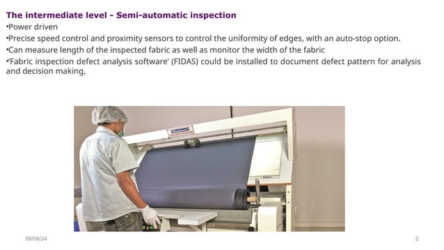 automated technological garment machineries.ppt | Needlework | Arts and ...