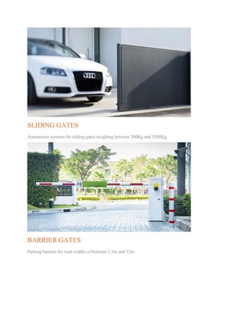 Automated gates | PDF