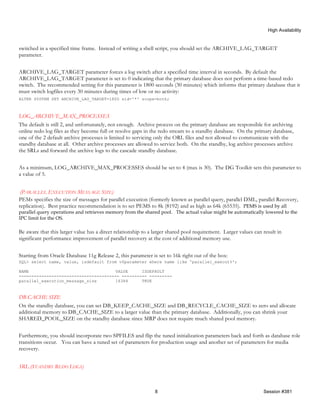 Automate DG Best Practices | PDF | Databases | Computer Software and Applications