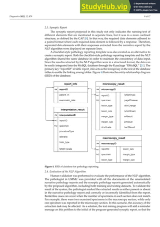 Automated Generation Of Synoptic Reports From Narrative Pathology Reports In University Malaya ...