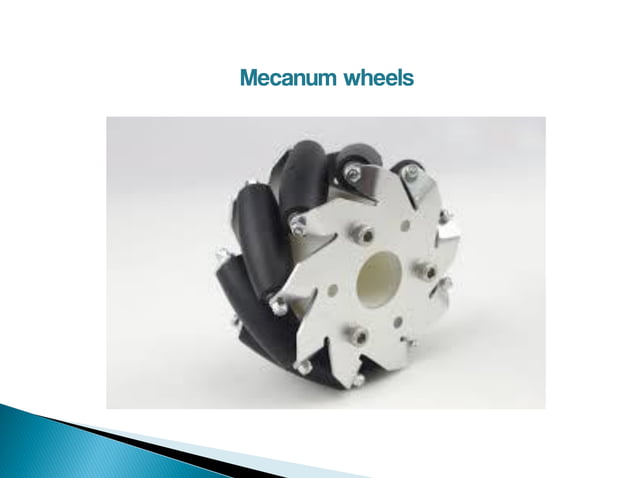 Automated guided vehcile using mechanum wheels | PPT
