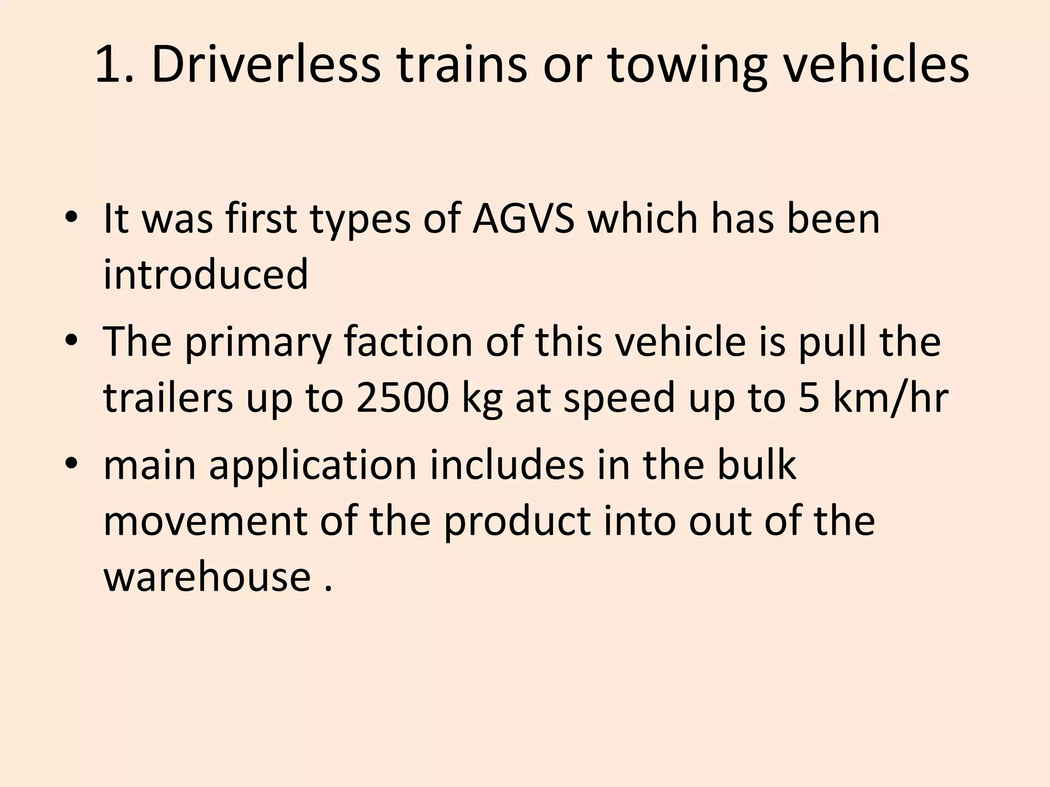 Automated guided vehicle | PPTX