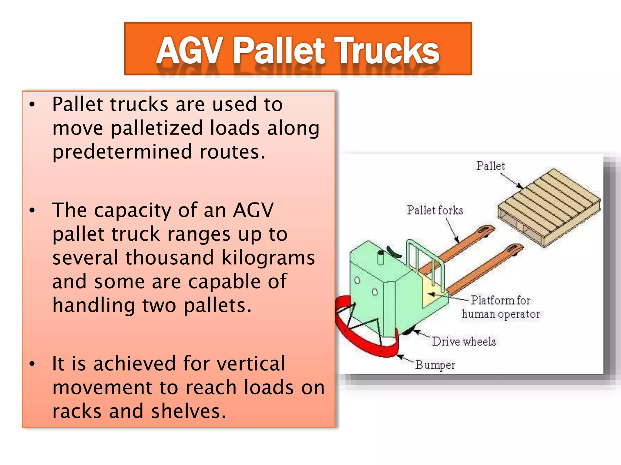 Automated guided vehicle systems (AGVs) | PDF