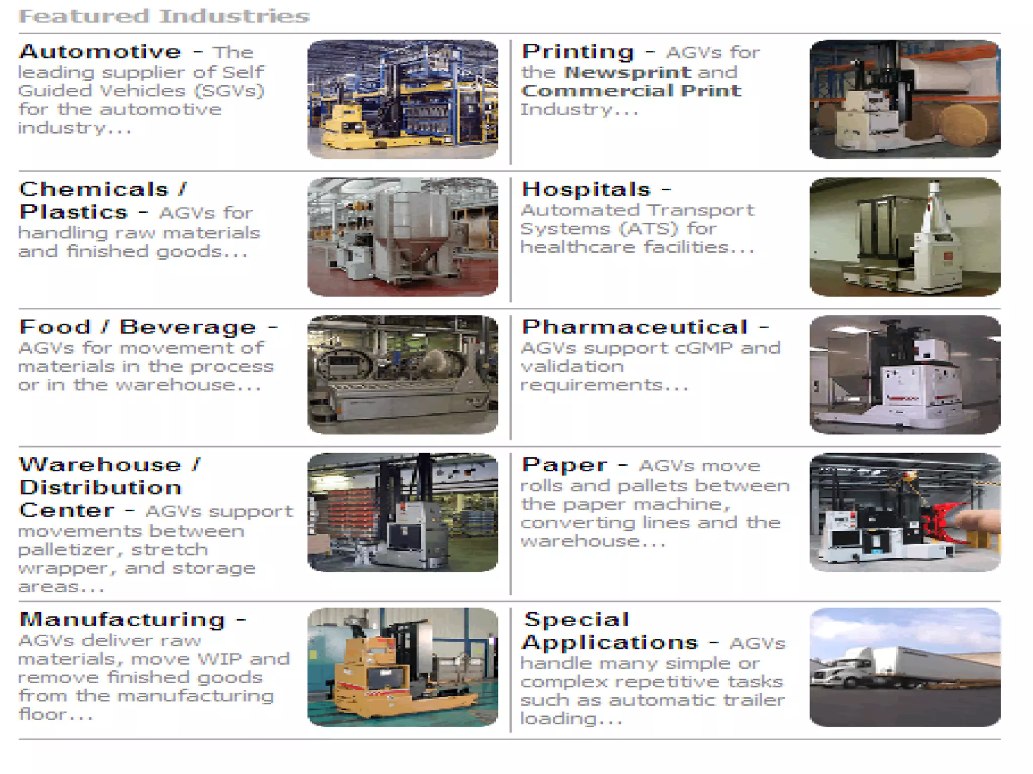 Automated guided vehicle systems (AGVs) | PDF