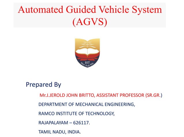 Automated guided vehicle systems (AGVs) | PDF | Radio Control | Hobbies & Interests