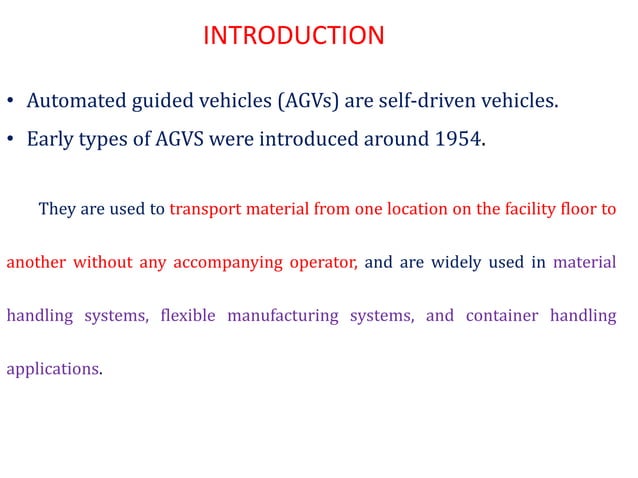 Automated guided vehicle systems (AGVs) | PDF | Radio Control | Hobbies & Interests