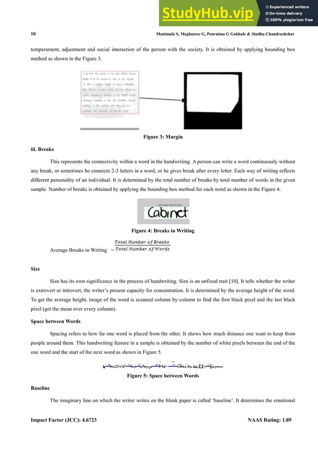 AUTOMATED HANDWRITING ANALYSIS FOR HUMAN BEHAVIOR PREDICTION | PDF AUTOMATED HANDWRITING ANALYSIS FOR HUMAN BEHAVIOR PREDICTION | PDF