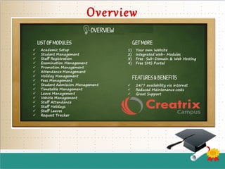 Automated higher education erp from creatrix campus | PPT