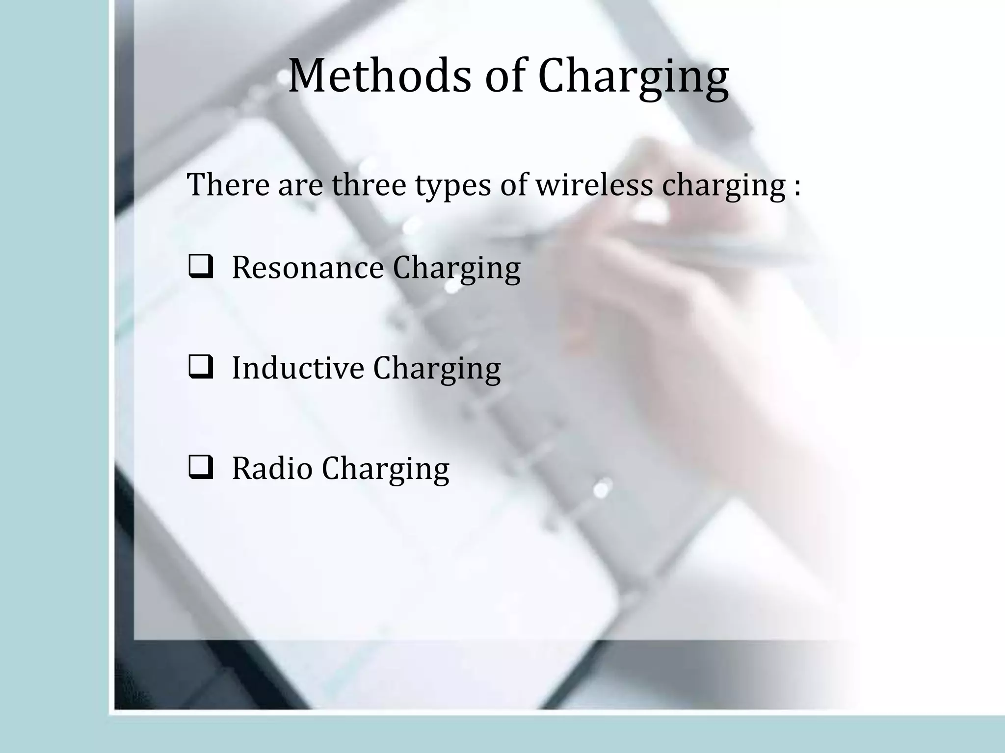 Wireless charging roads | PPTX