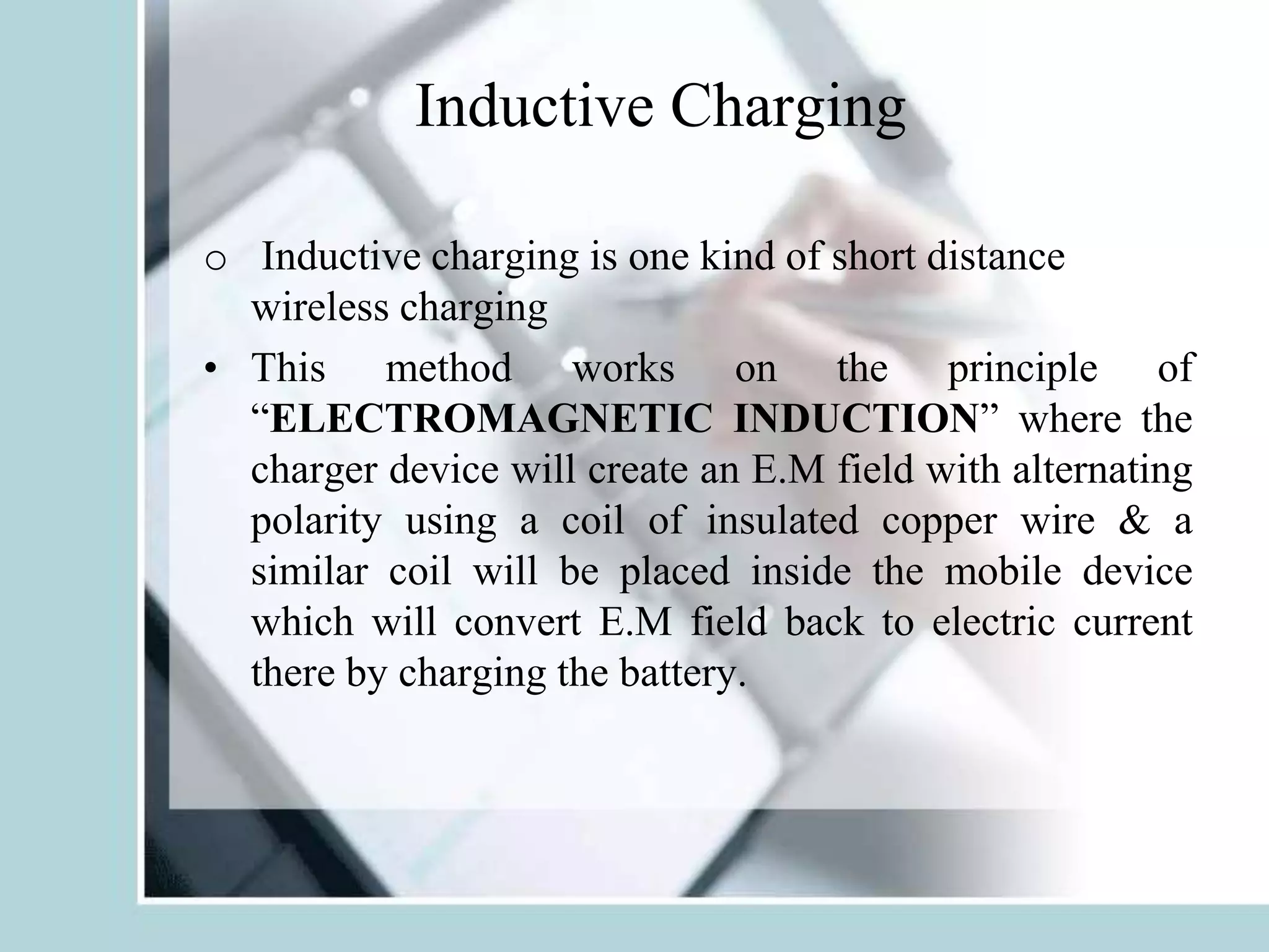 Wireless charging roads | PPTX