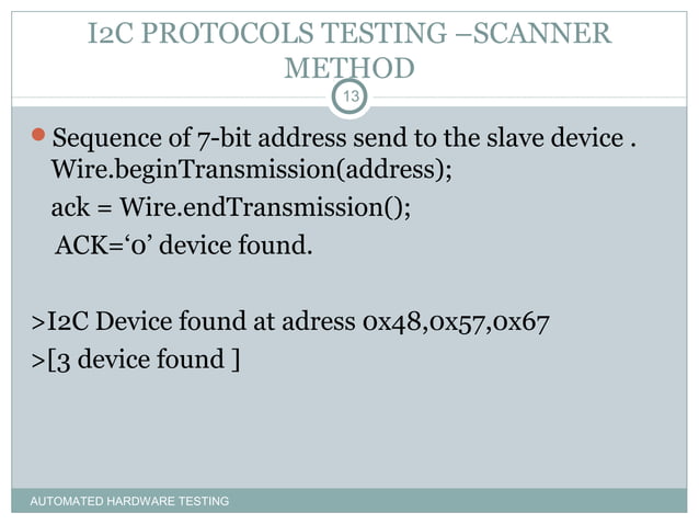 Automated Testing Using Python Ate Ppt